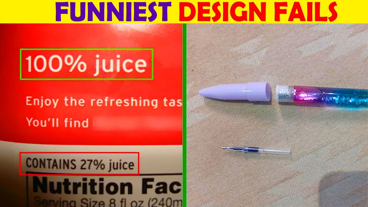 World's *FUNNIEST* Design Fails Ever - YouTube