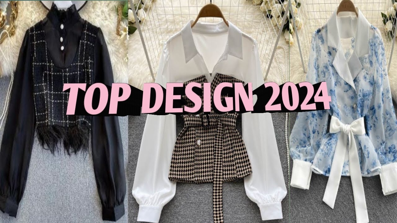 top design 2024! latest tops designs 2024! designer girls tops 2024! # ...