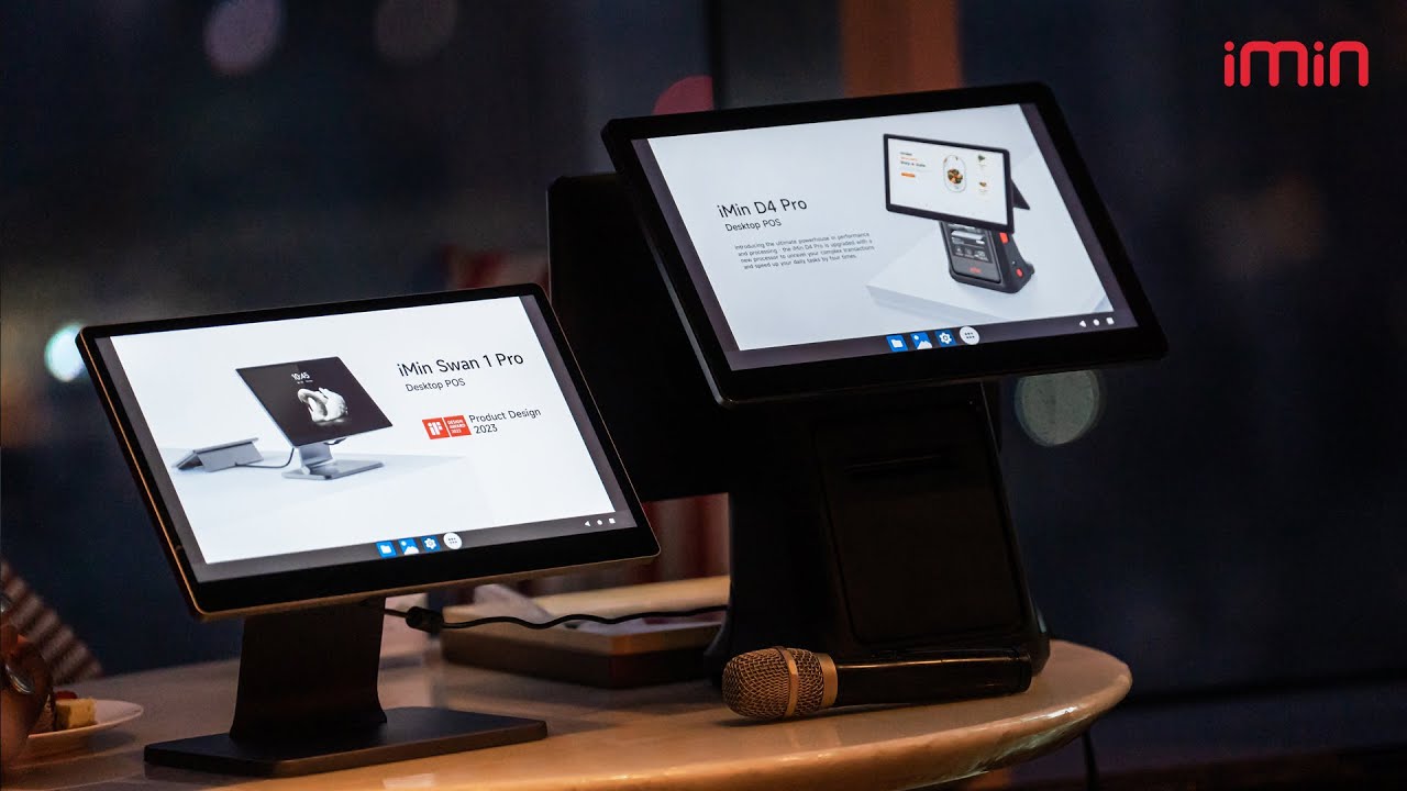 【Launch Event】Introducing iMin's Swan 1 Pro and D4 Pro Desktop POS ...