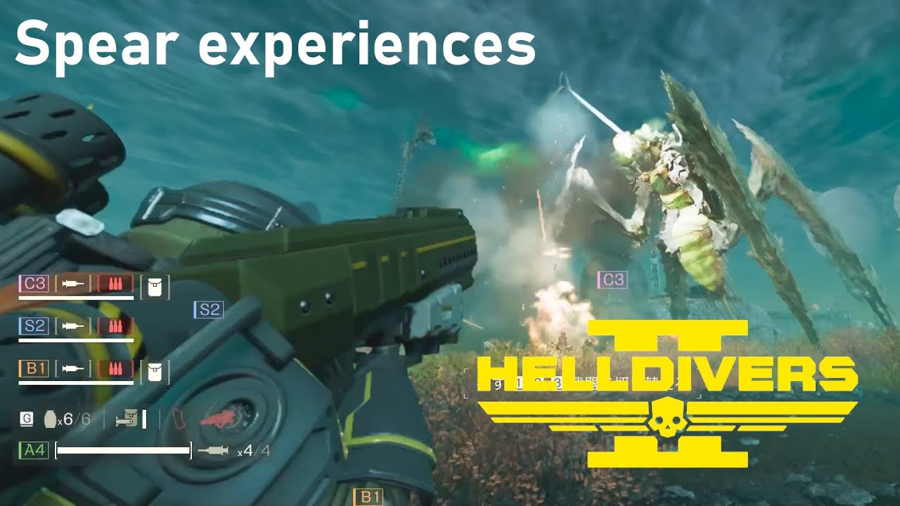 Spear Experiences [ヘルダイバー2] [Helldivers 2] #helldivers2 - YouTube