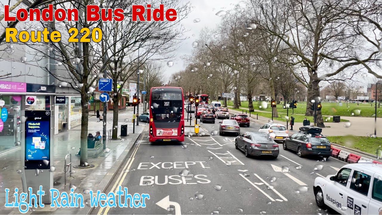 London Bus Ride 🇬🇧 Route 220 - Towards Wandsworth - YouTube