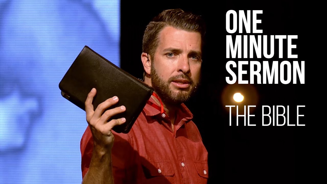 The Bible | One Minute Sermon - YouTube