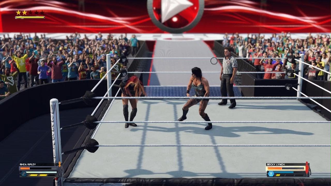 WWE 2K24 New Rope Break - YouTube
