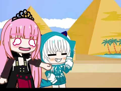 Temple of UwUbis [Hololive Gacha Club] Gawr Gura and Mori Calliope ...