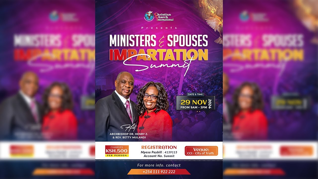 CCI Pastors and Leaders Summit 2024 - Archbishop Henry Mulandi - YouTube