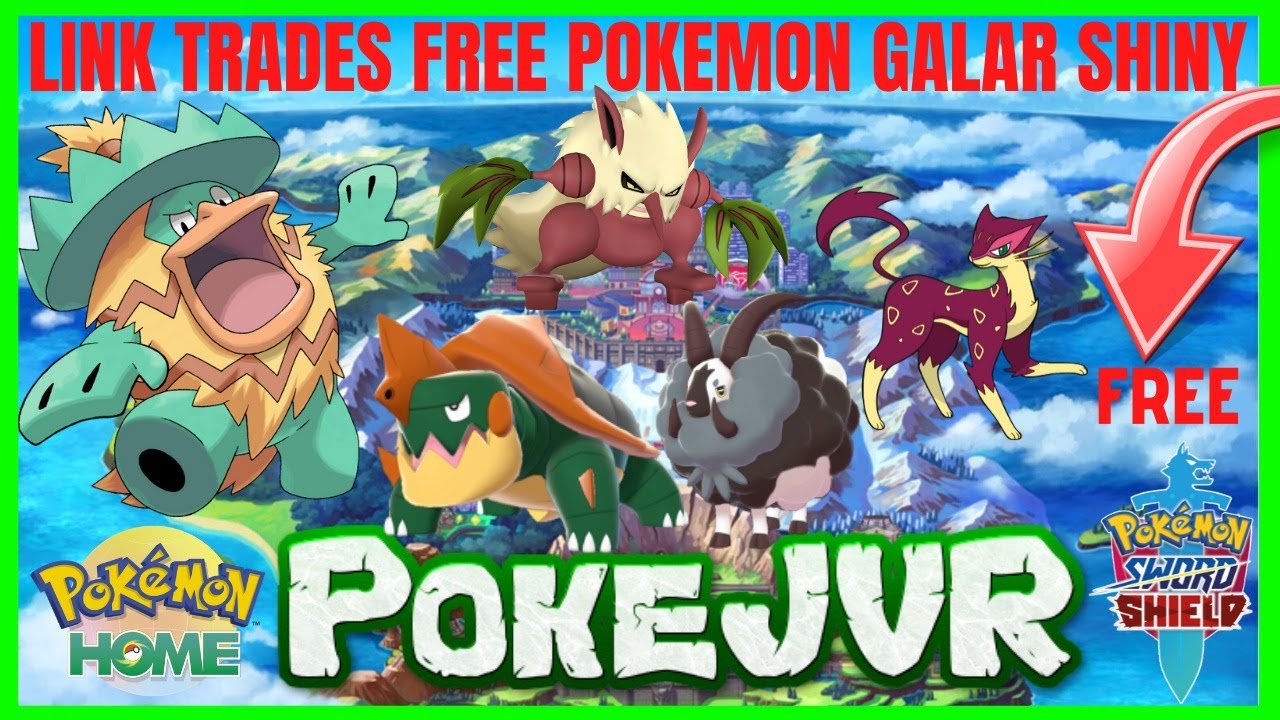 🛑⚔️Pokemon Shiny🛡️ (Link Trade//Reparto) + Pokemon HOME LEGENDARY🎁FREE🛑 ...