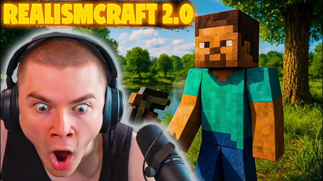 ДЕРЗКО69 в ШОКЕ со СБОРКИ RealismCraft 2.0 в МАЙНКРАФТ \ СУПЕР РЕАЛИЗМ - YouTube