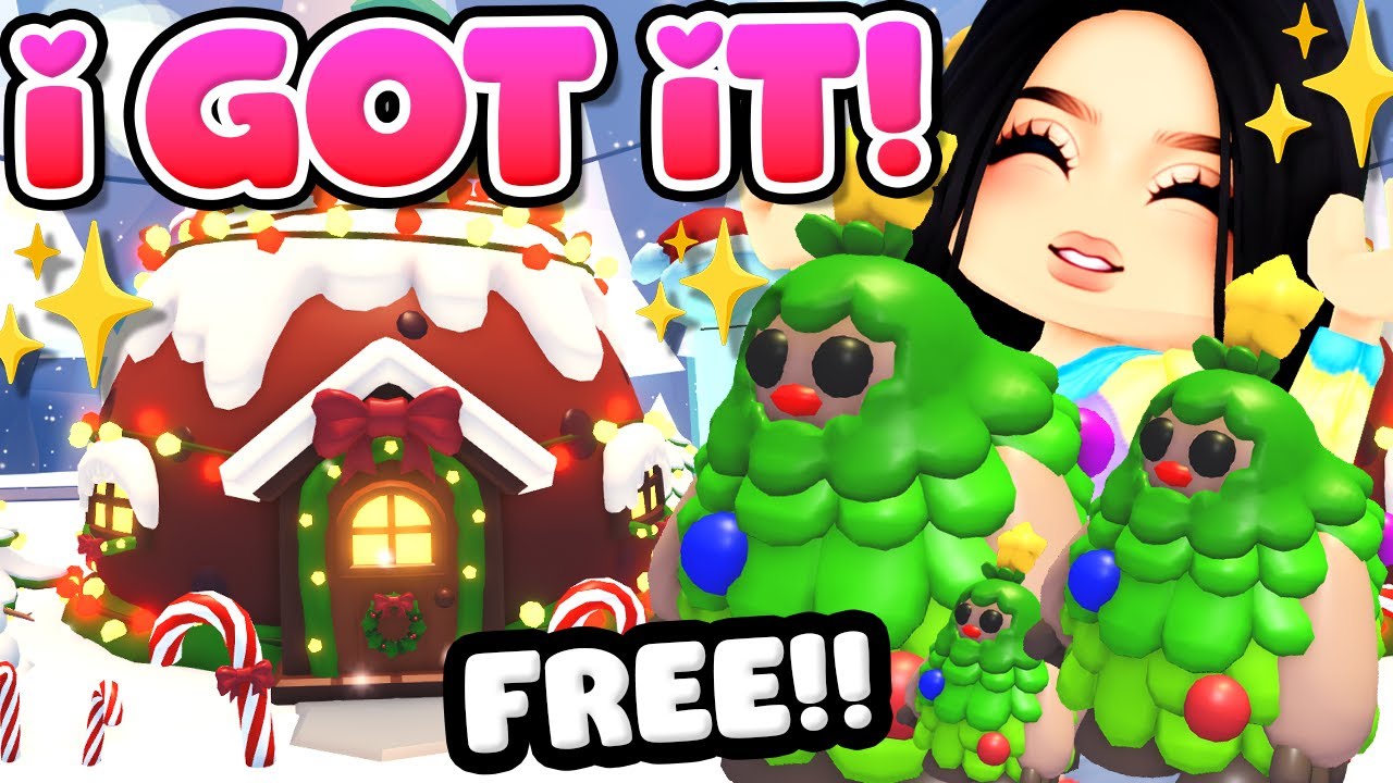 I GOT IT *FREE* PUDDING HOUSE & TREE SASQUATCH PET in Adopt Me Roblox ...