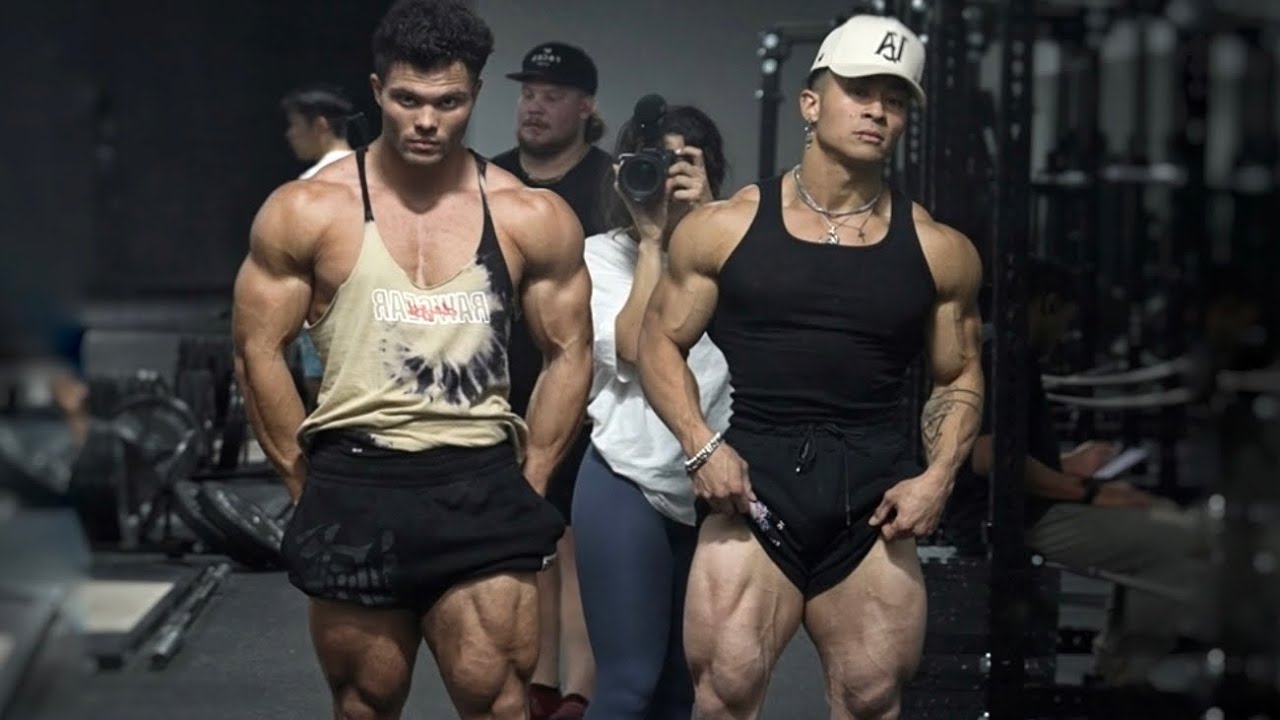 I Battle Nathan Brooks In 2x Bodyweight Squat Leg Competition & Leg Day ...