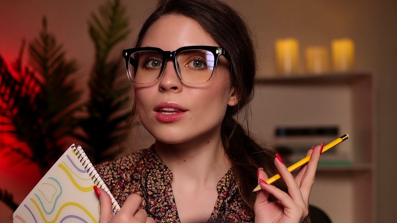 Asmr Therapist Asks You Personal Questions Youtube