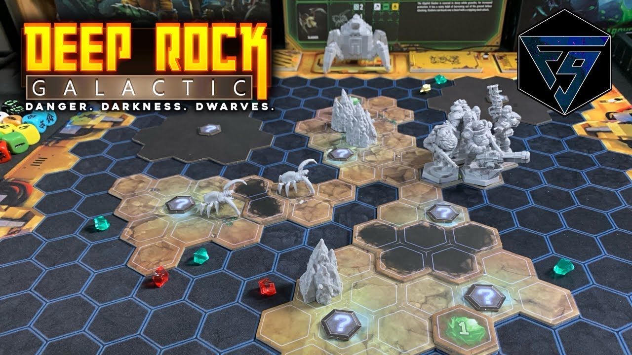 Deep Rock Galactic the Board Game | Mission 2 - YouTube