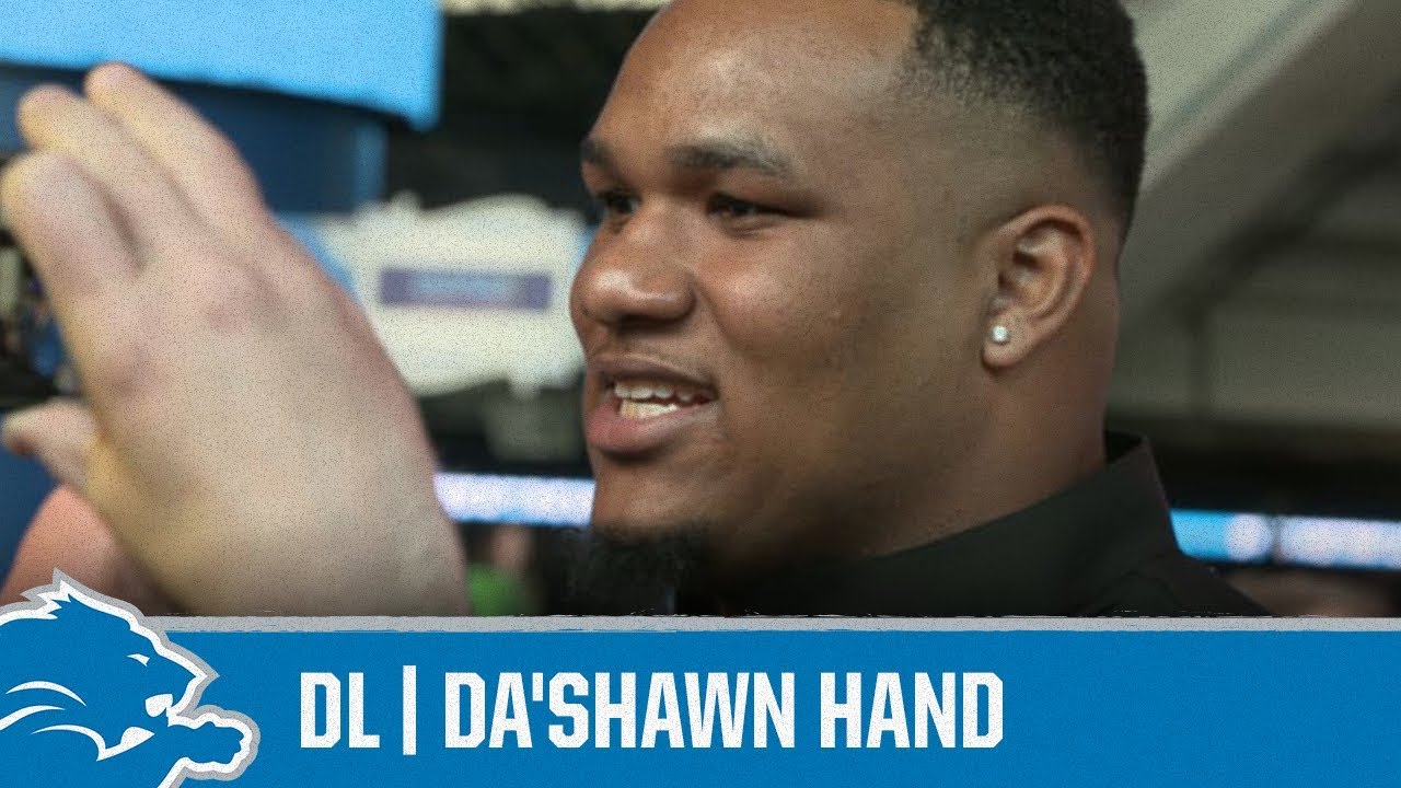 Da'Shawn Hand on his favorite recipes | Detroit Lions Sound Bites - YouTube