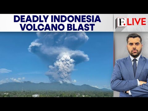 Indonesia Volcano Dukono Erupts and Kills 3 Hikers | Firstpost Live | N18G