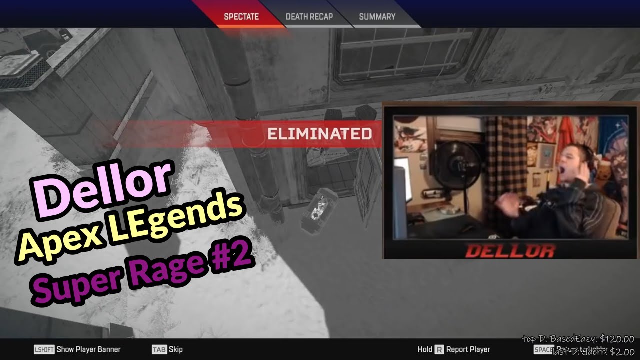 Dellor apex Legends super rage Compilation #2 - YouTube