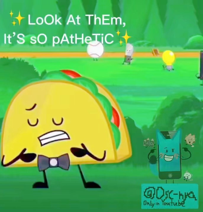 Goofy ahh taco #inanimateinsanity #capcut #tacoii - YouTube