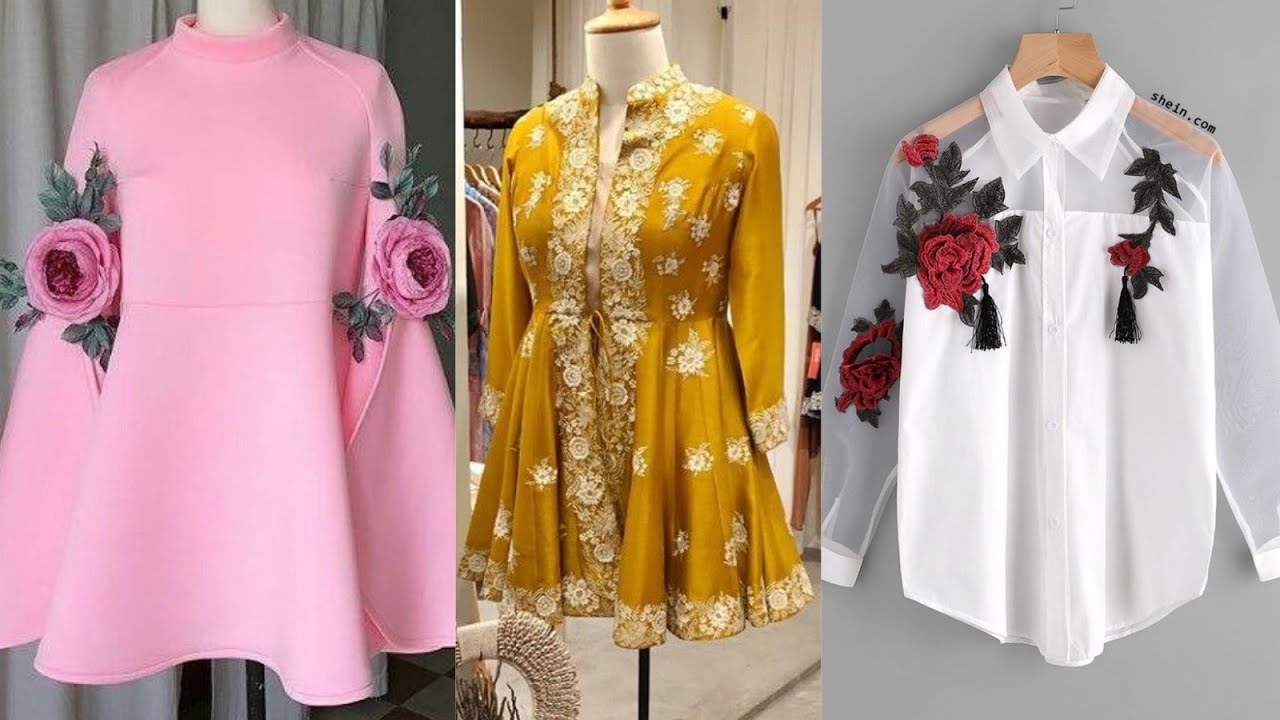Most attractive, stylish, modern styles party wear top design ideas for ...