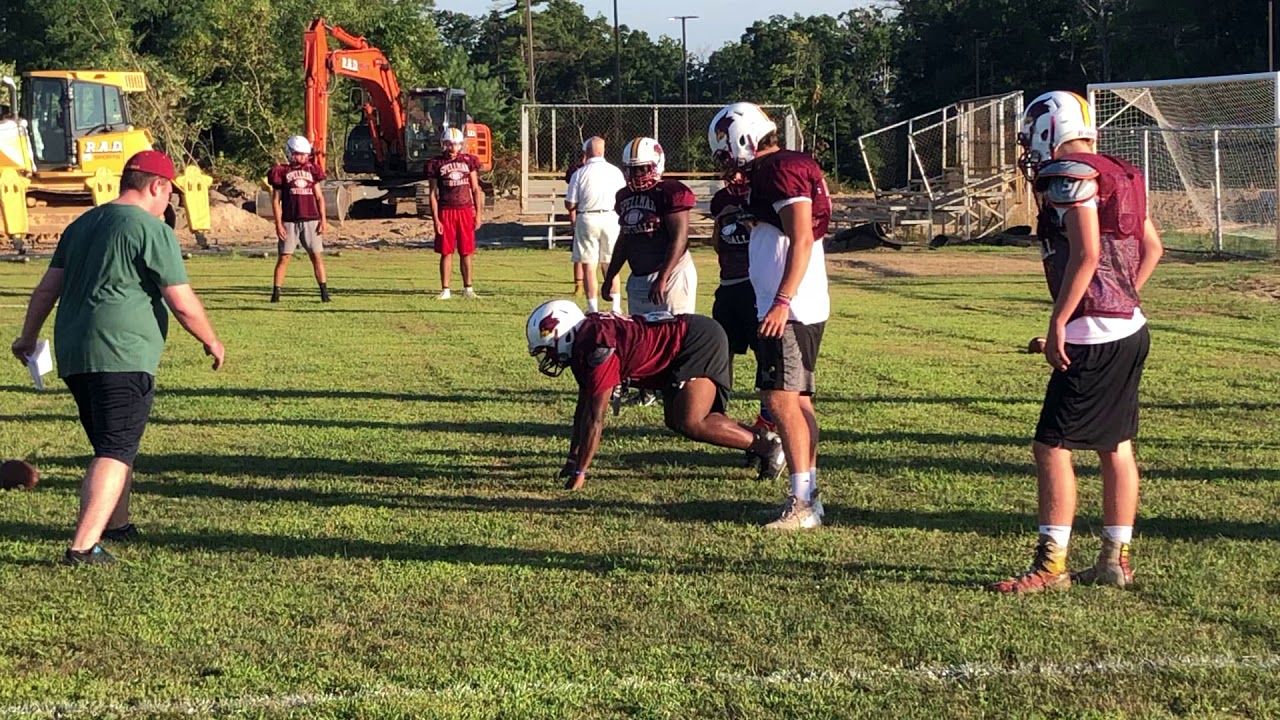 Cardinal Spellman football practice - YouTube