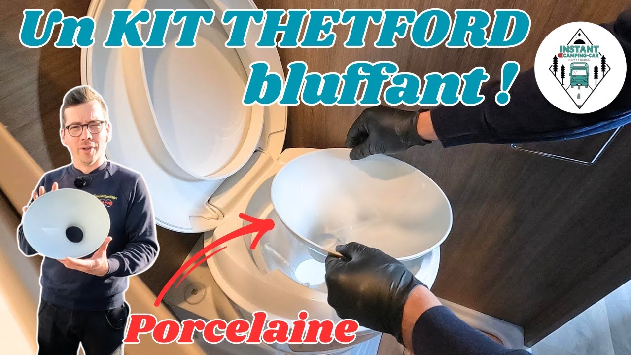 TRANSFORMER votre WC Thetford en 15min avec le kit Twusch ! *Instant ...