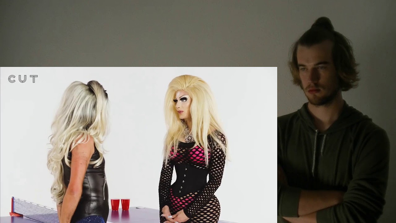 Drag Queens Play Fear Pong (She vs. Siren) | Fear Pong | Cut CRAZY ...
