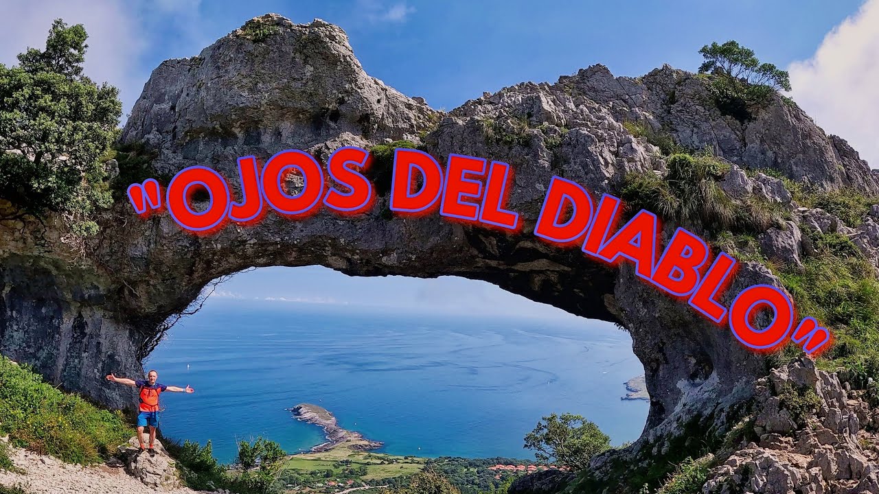 "OJOS DEL DIABLO" desde Oriñón (Cantabria) - YouTube