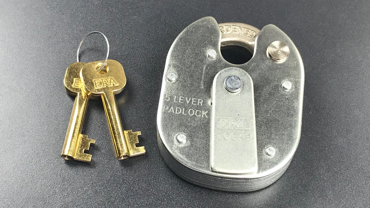 [717] ERA 5-Lever Padlock Picked (Model 975) - YouTube