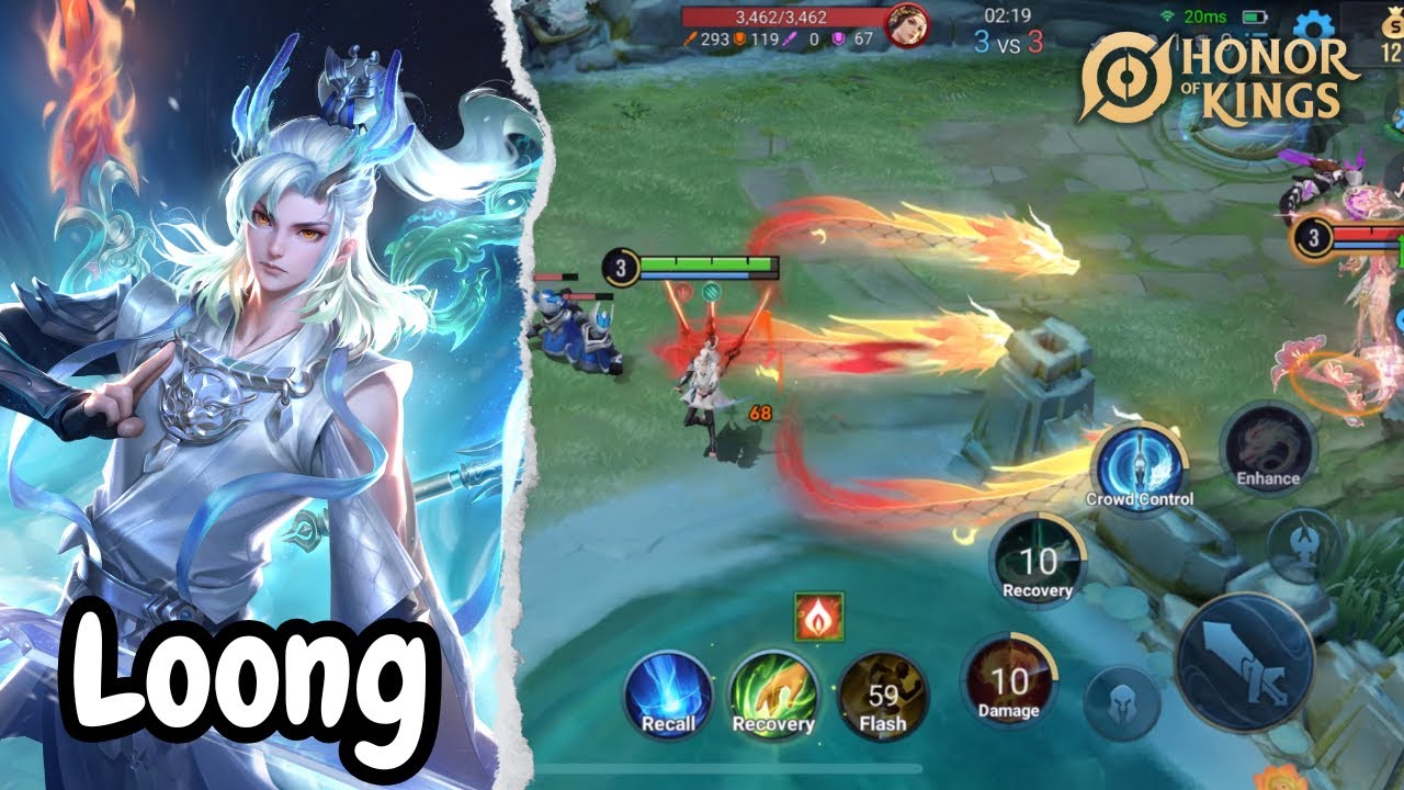 Loong Gameplay | Honor of Kings (HOK) - YouTube