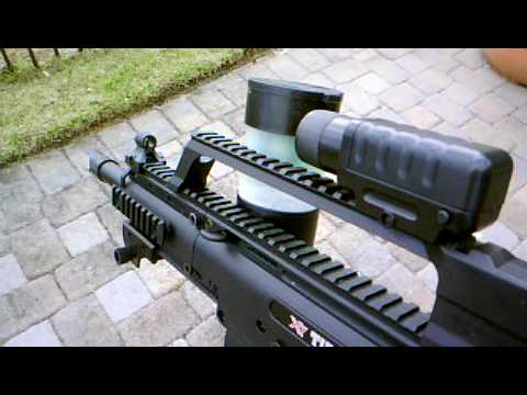 tippmann x-7 test fire - YouTube