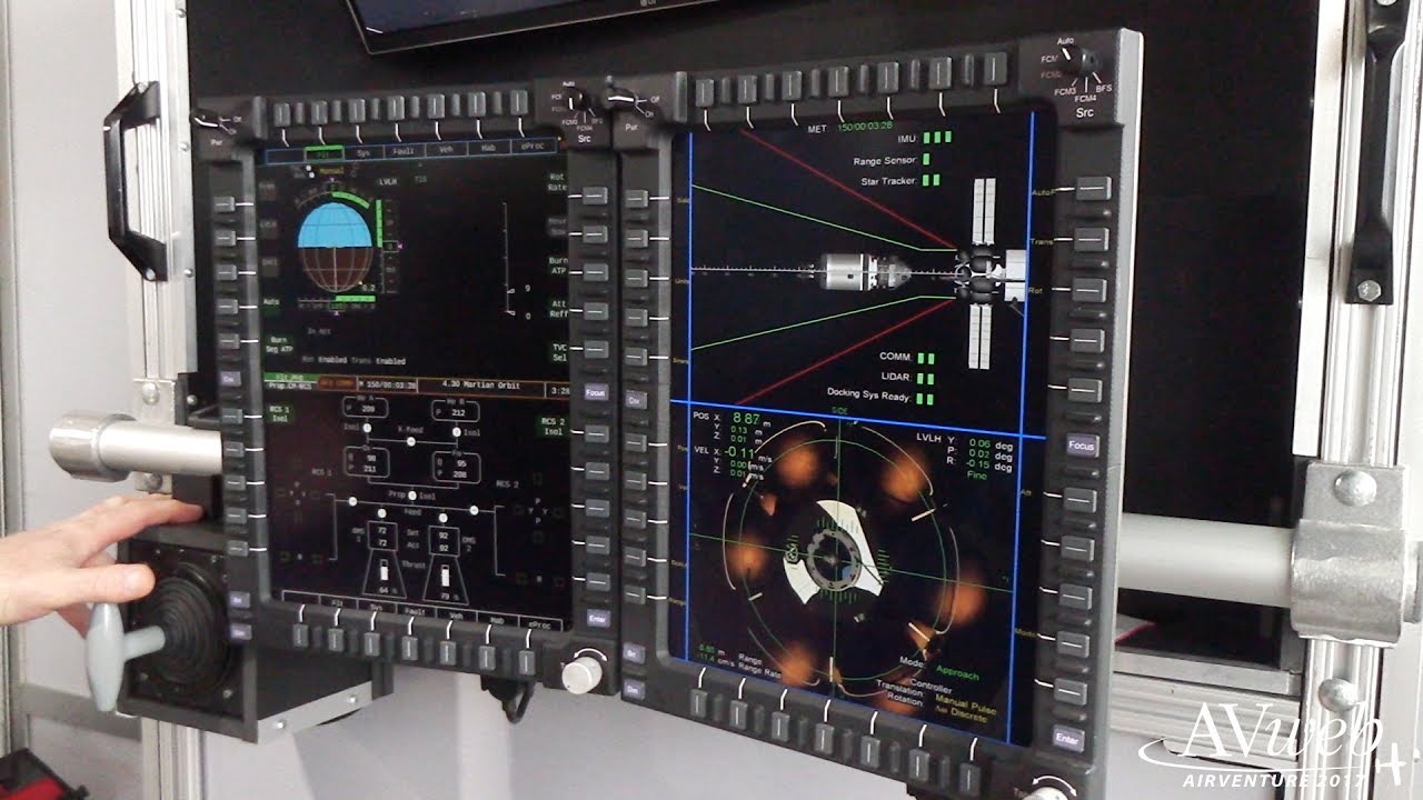 Lockheed Martin's Orion Capsule Simulator - YouTube