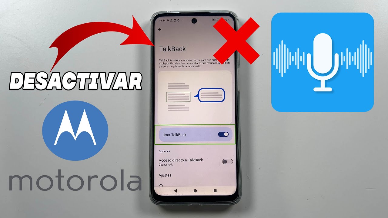 Como Desactivar el TalkBack en Mi Celular Motorola 2025 - YouTube
