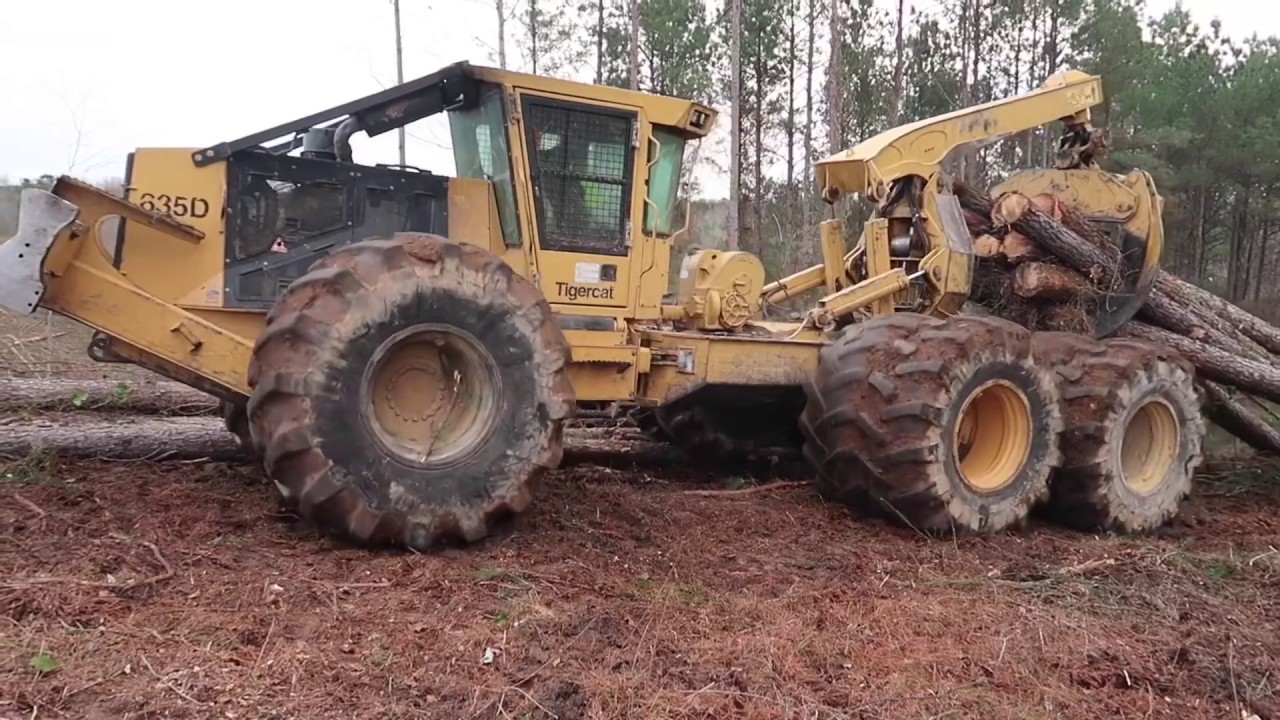 Tigercat 635d, a beast of a machine AND what to do if you have someone ...