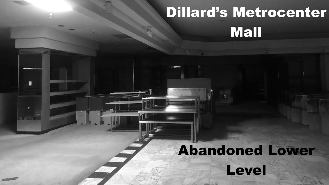 Dillard's at Metrocenter Mall | The Forgotten Lower Level - YouTube