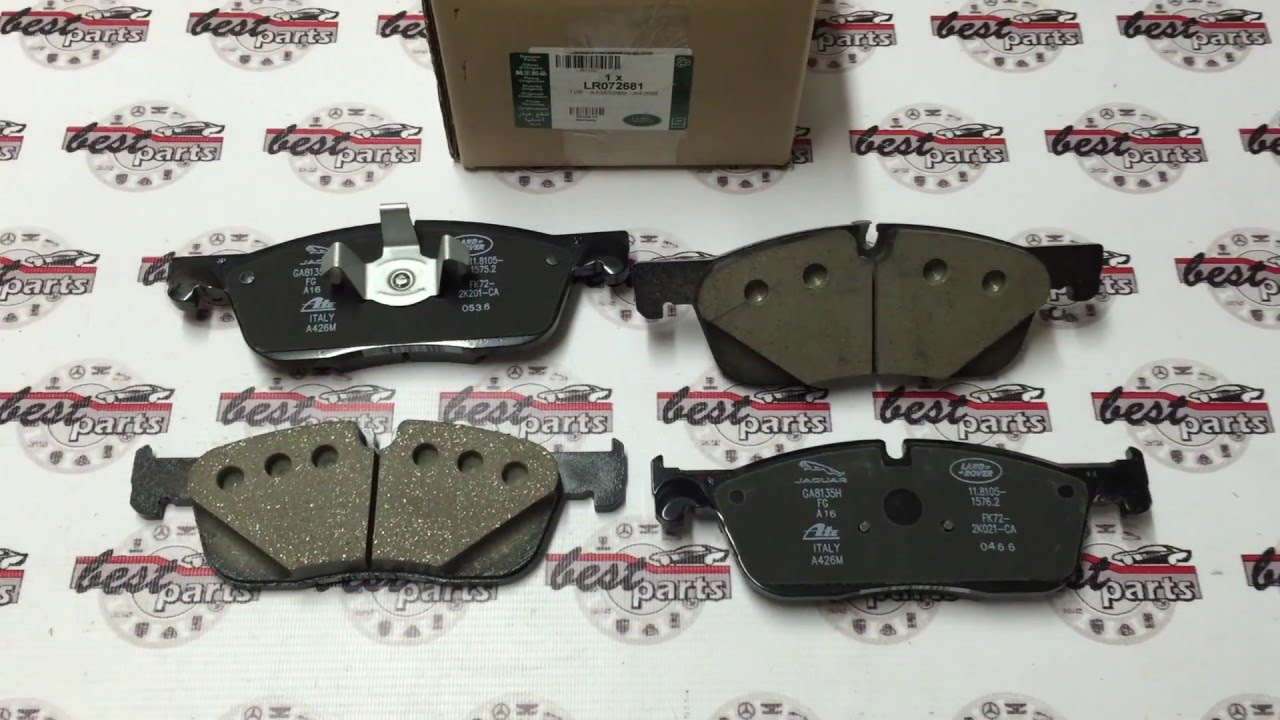 LR072681 Колодки тормозные передние Range Rover Evoque L538 / Land ...