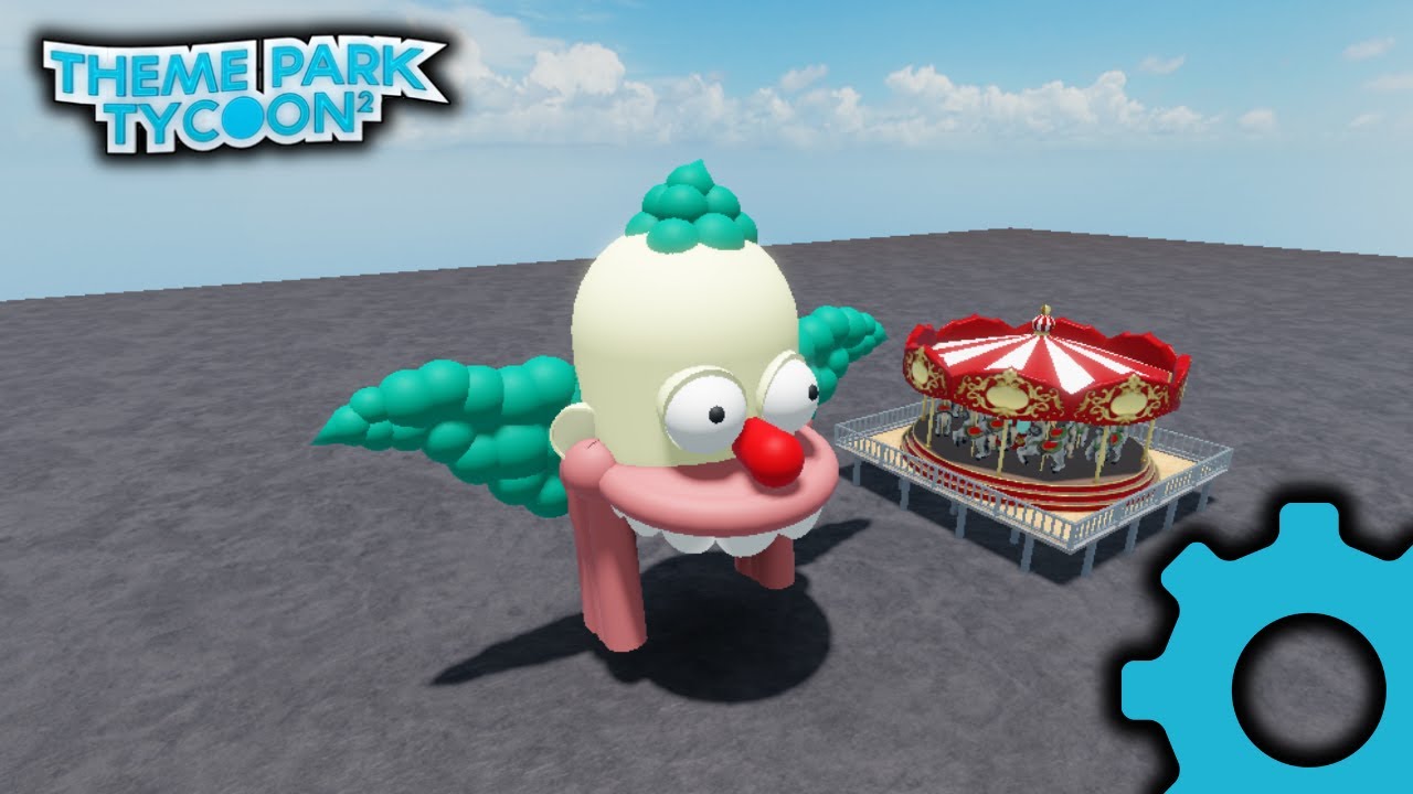 Krusty the Clown Head Entrance | Blueprint - YouTube