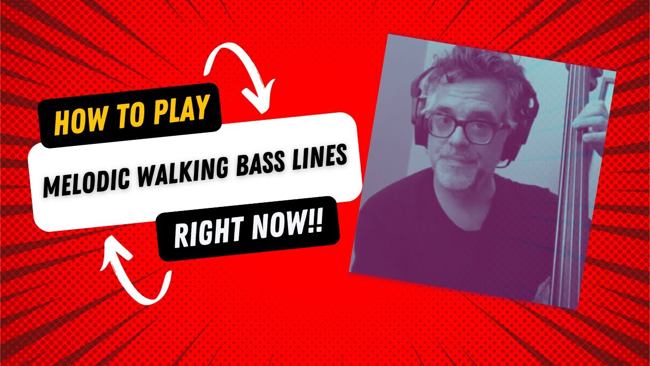 The Fastest Way to Start Playing Melodic Walking Bass Lines - YouTube
