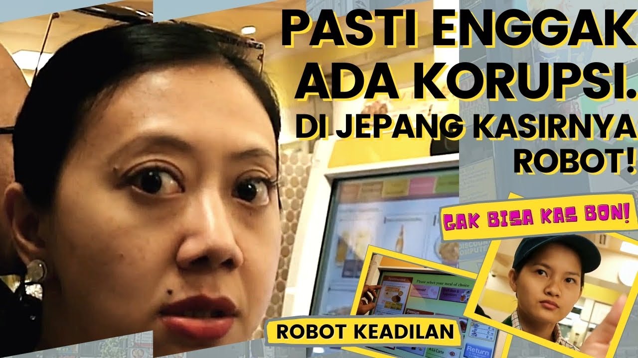 PASTI ENGGAK ADA KORUPSI DI JEPANG‼️ | KASIR ROBOT - YouTube