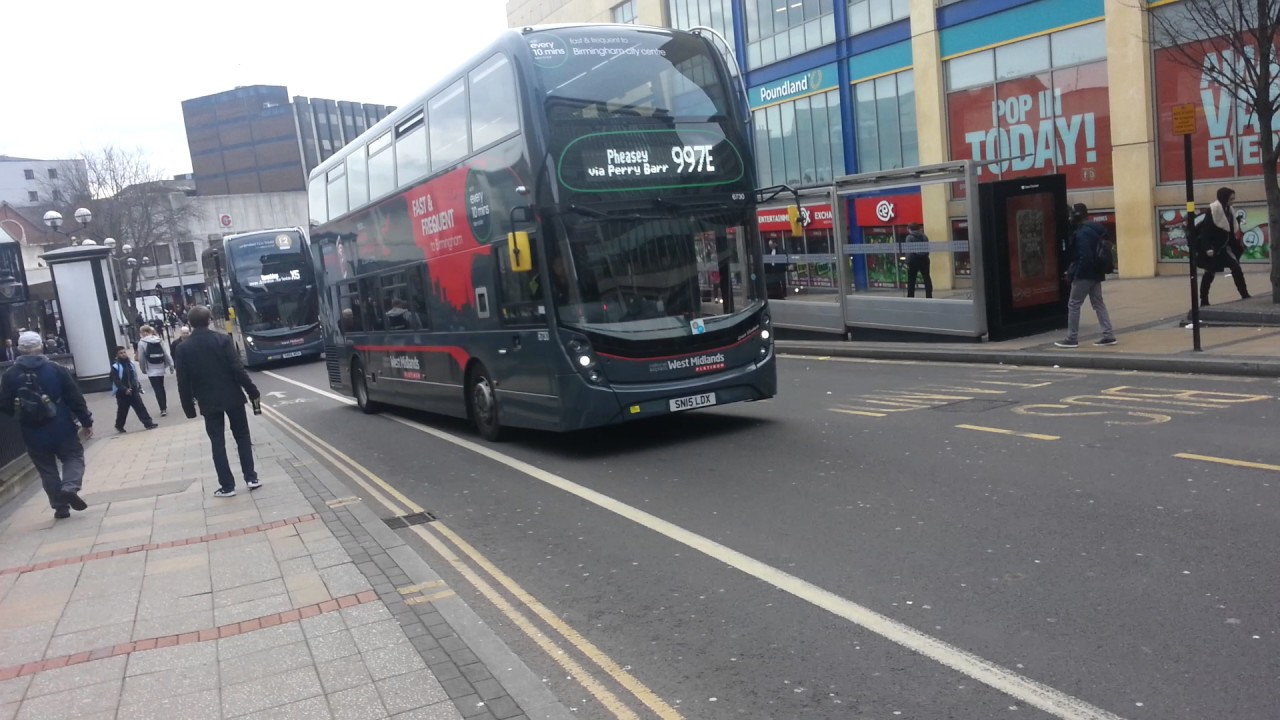 Birmingham platinum buses - YouTube