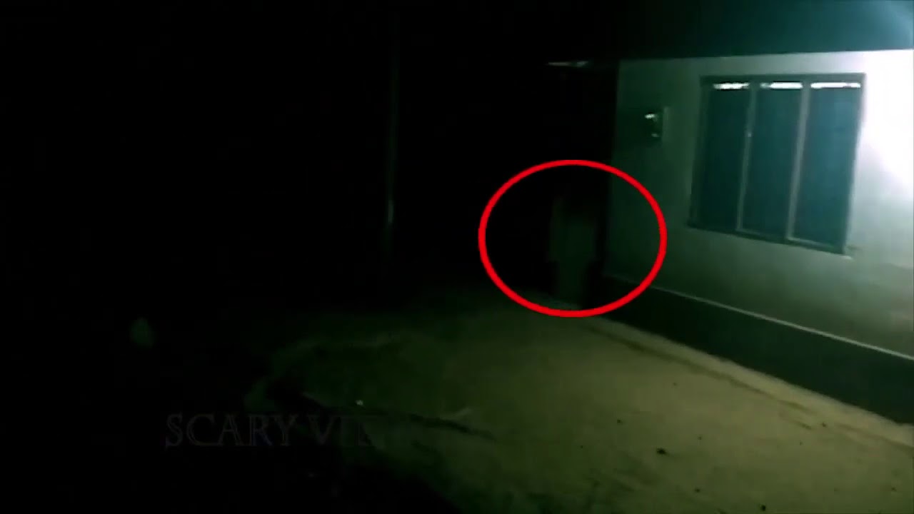 Scary Ghost Caught on Camera! Mysterious Video Footage Of Ghost That ...