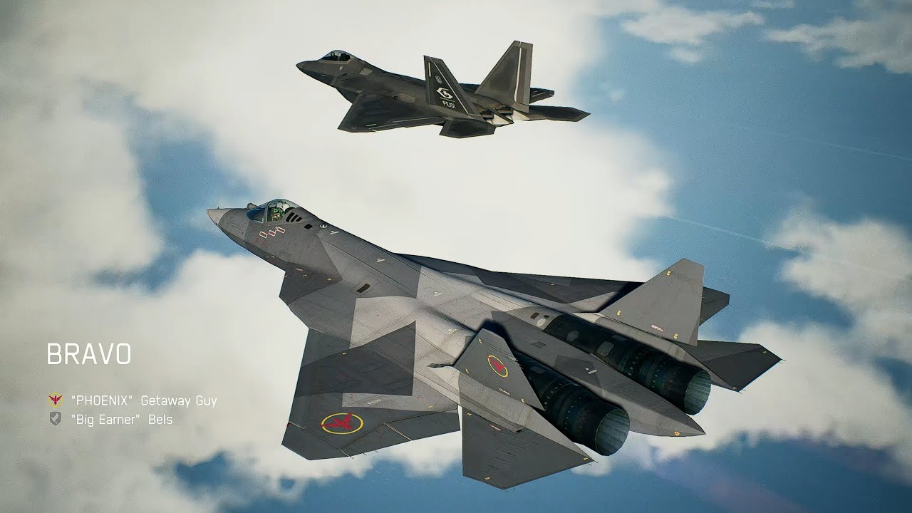 Su-57 5th Gen Fighter TGM - Team Deathmatch (2v3) | Ace Combat 7 - YouTube
