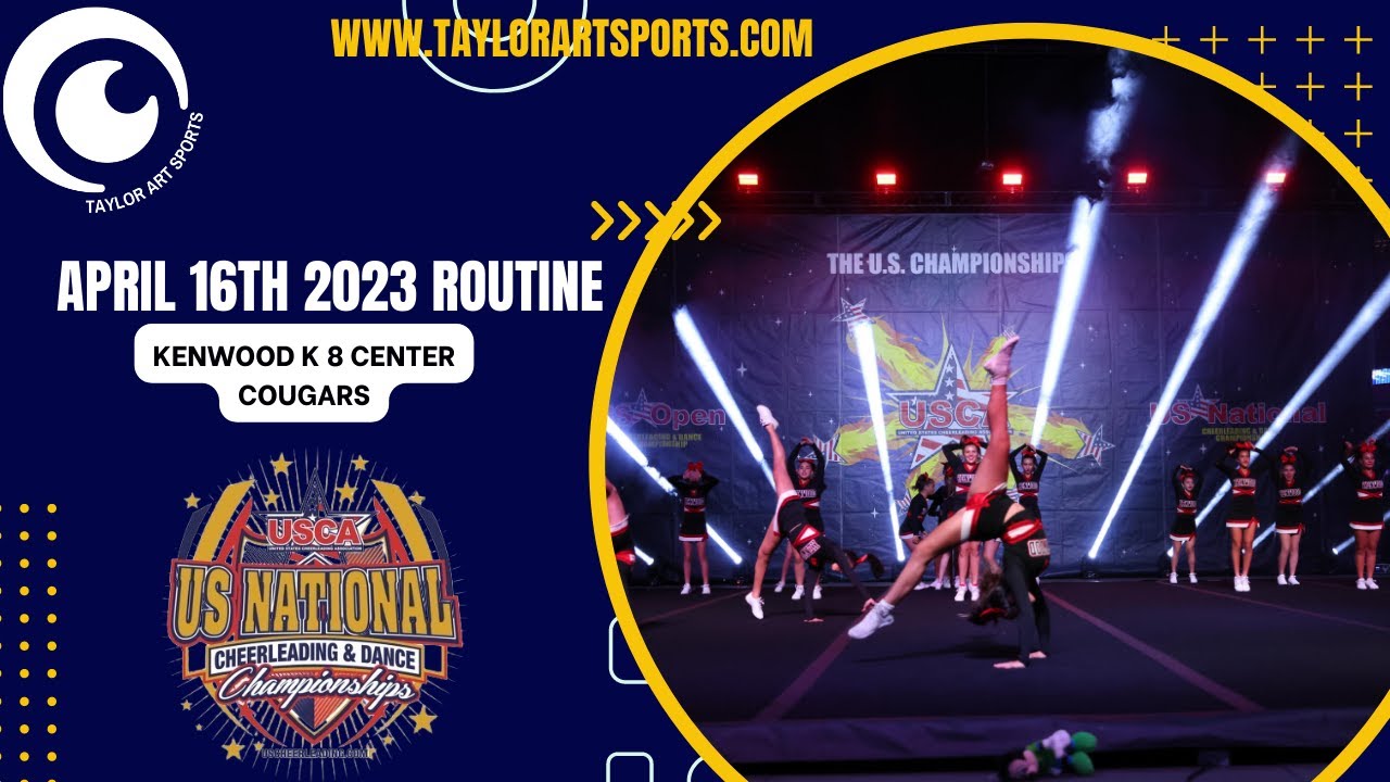 US National Cheer & Dance Championship - Routine #10 Kenwood k 8 Center ...