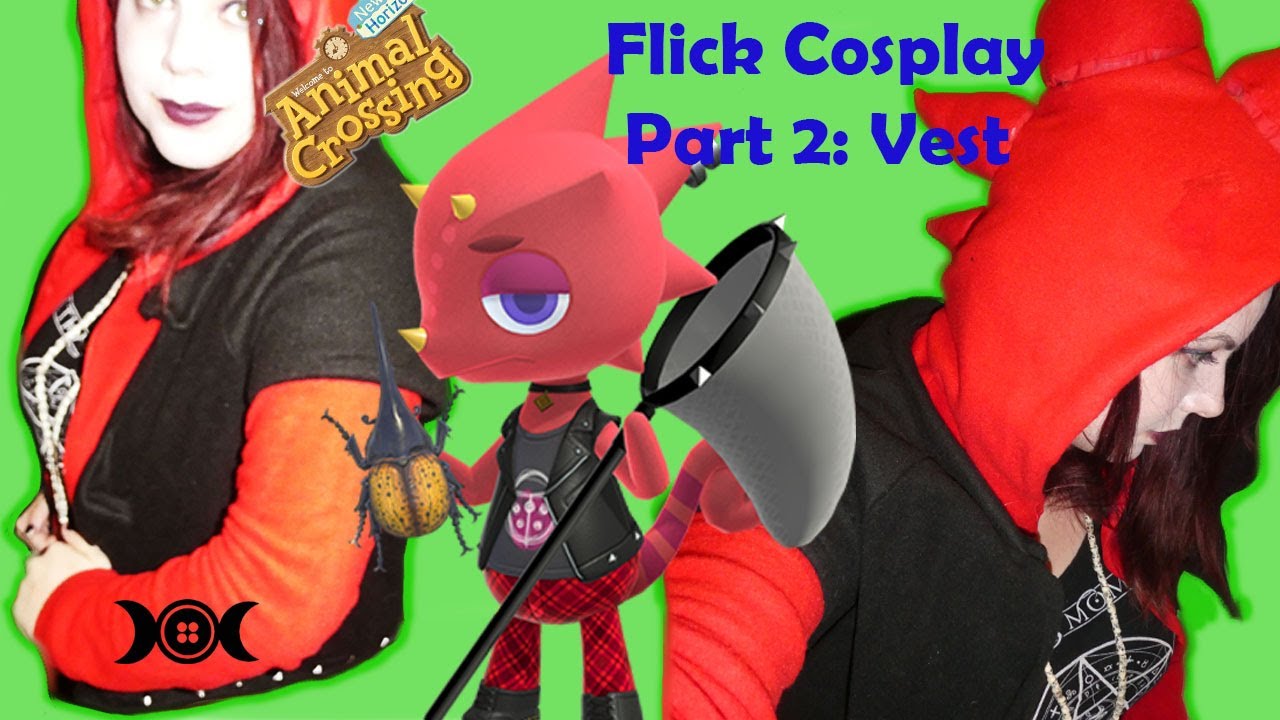 Animal Crossing Flick Cosplay Part 2: Vest - YouTube