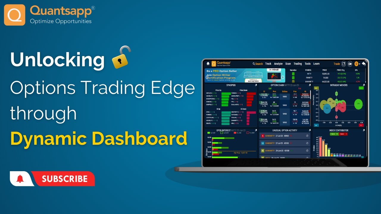 Unlocking Options Trading Edge through dynamic dashboards - YouTube