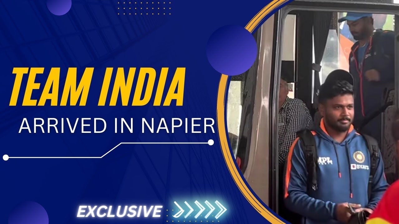 Team arrived in Napier Exclusive - YouTube