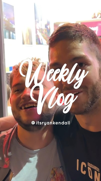 New weekly vlog (full version) now available to watch on my channel - YouTube