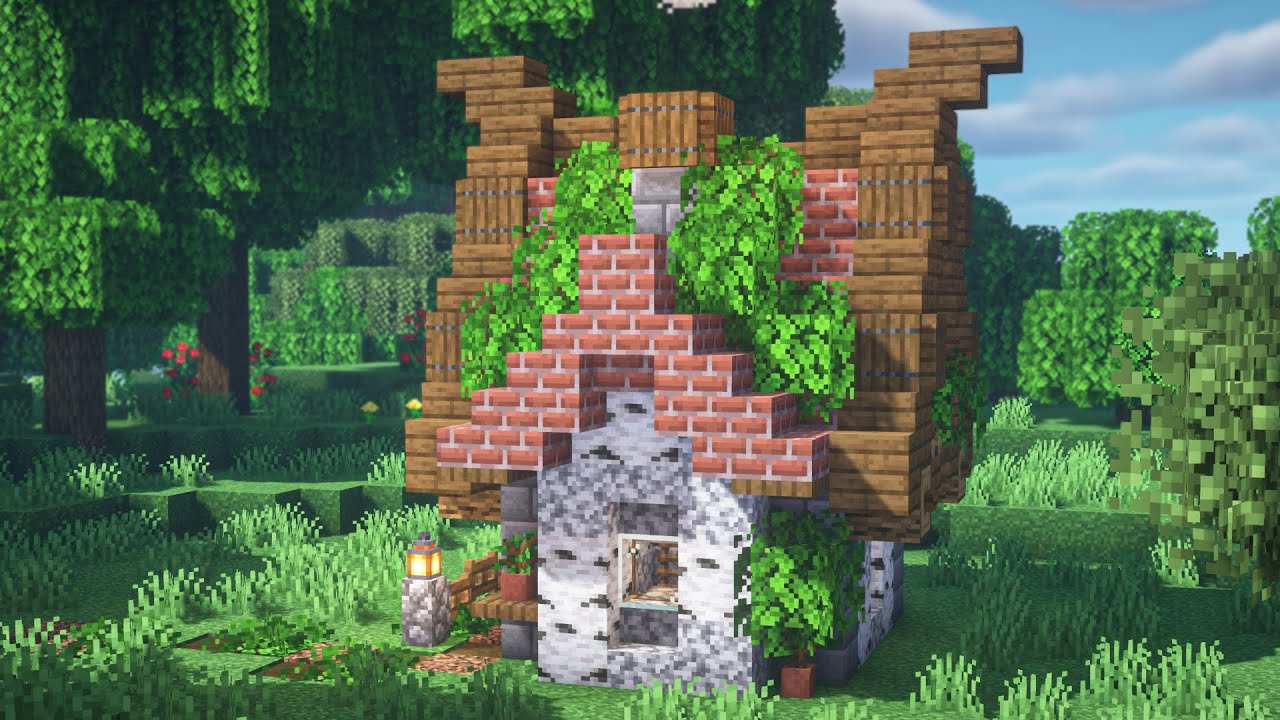 Minecraft: How to Build a Small Fantasy House (Tutorial) - YouTube