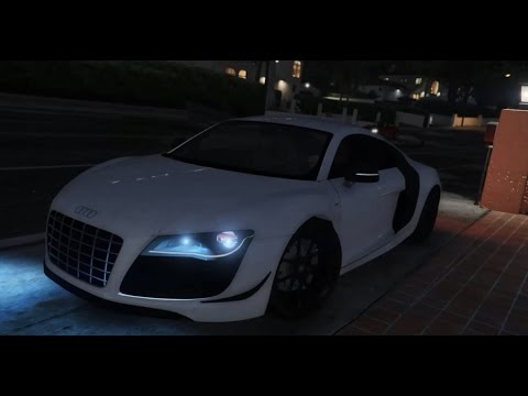 GTA 5 - Audi R8 V8 - MOD PC - 60 fps! - YouTube