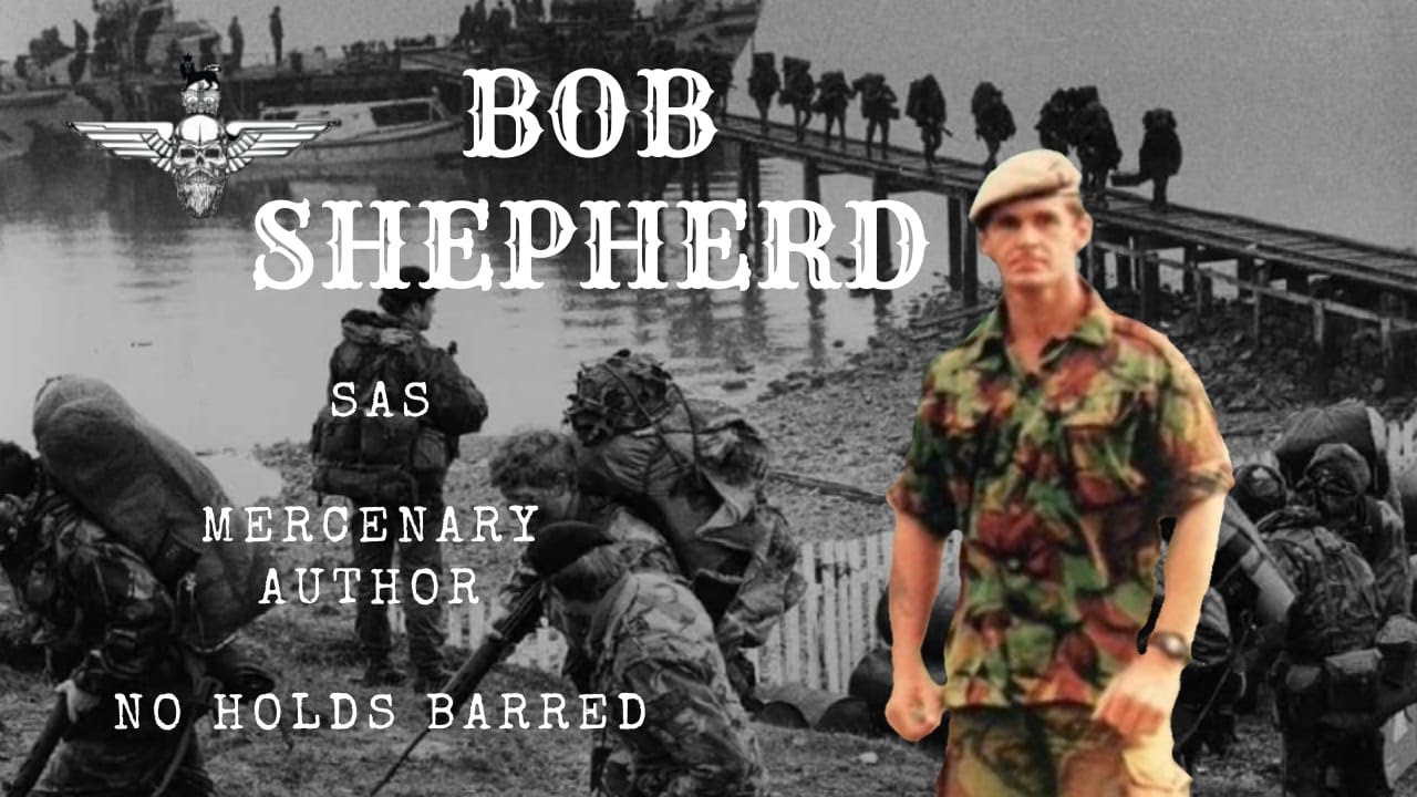 EP#62 Bob Shepherd, served in the SAS for over 20 years ,a gripping account of life at the sharp ...