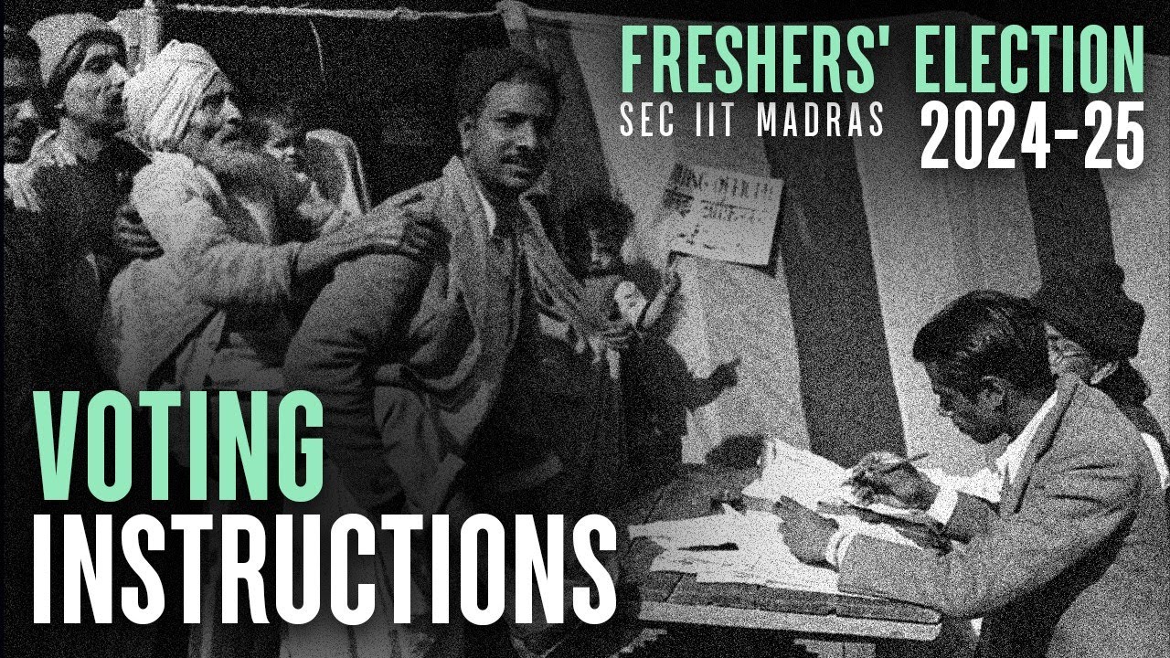Voting Tutorial || Freshers' Election 2024 || SEC - YouTube