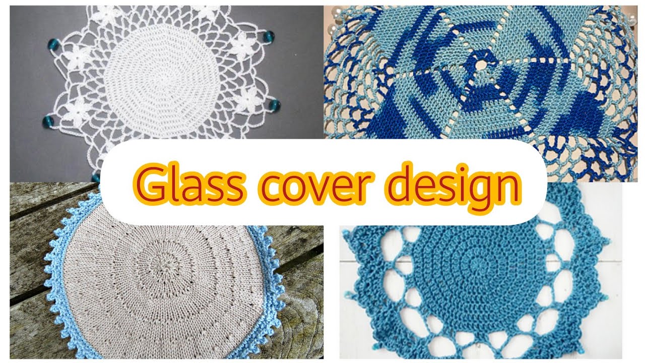 glass cover design 🍸🍸👌👌//crochet glass cover ‎🍷🍷🍷@All in oneZA - YouTube