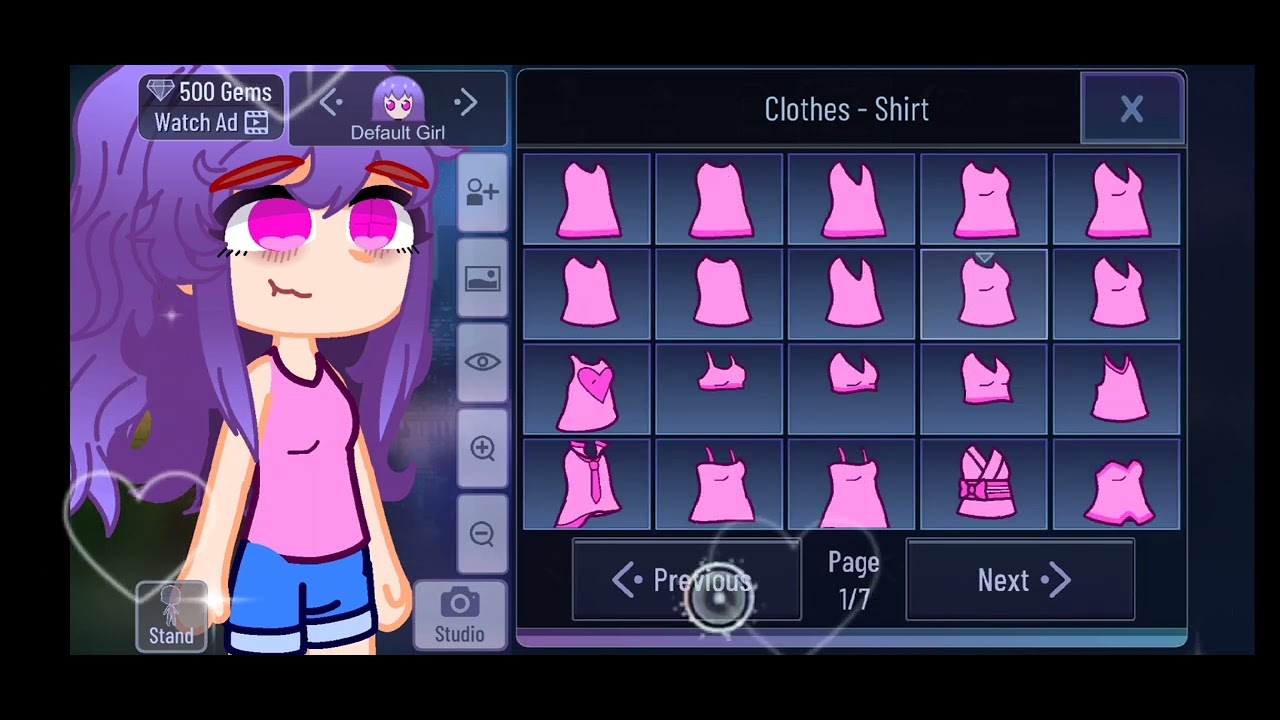 default girl redesign and edit,btw I'm going to do requests!☺️ - YouTube