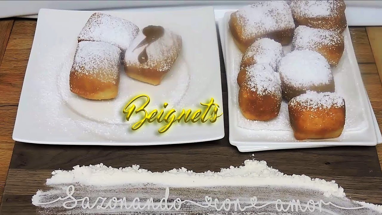 Receta de Beignets ♥ - YouTube